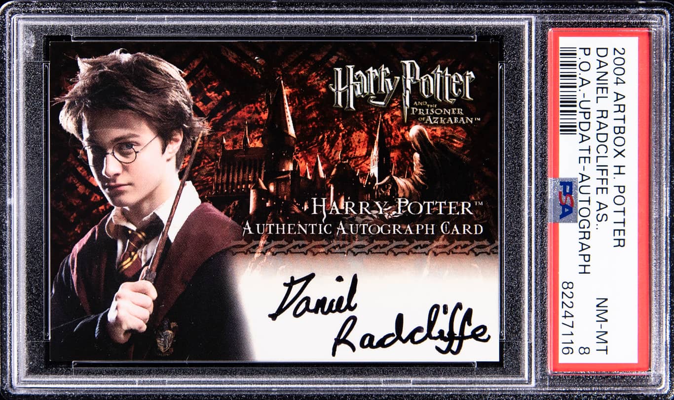 2004 Artbox Harry Potter and the Prisoner of Azkaban Autograph Daniel ...